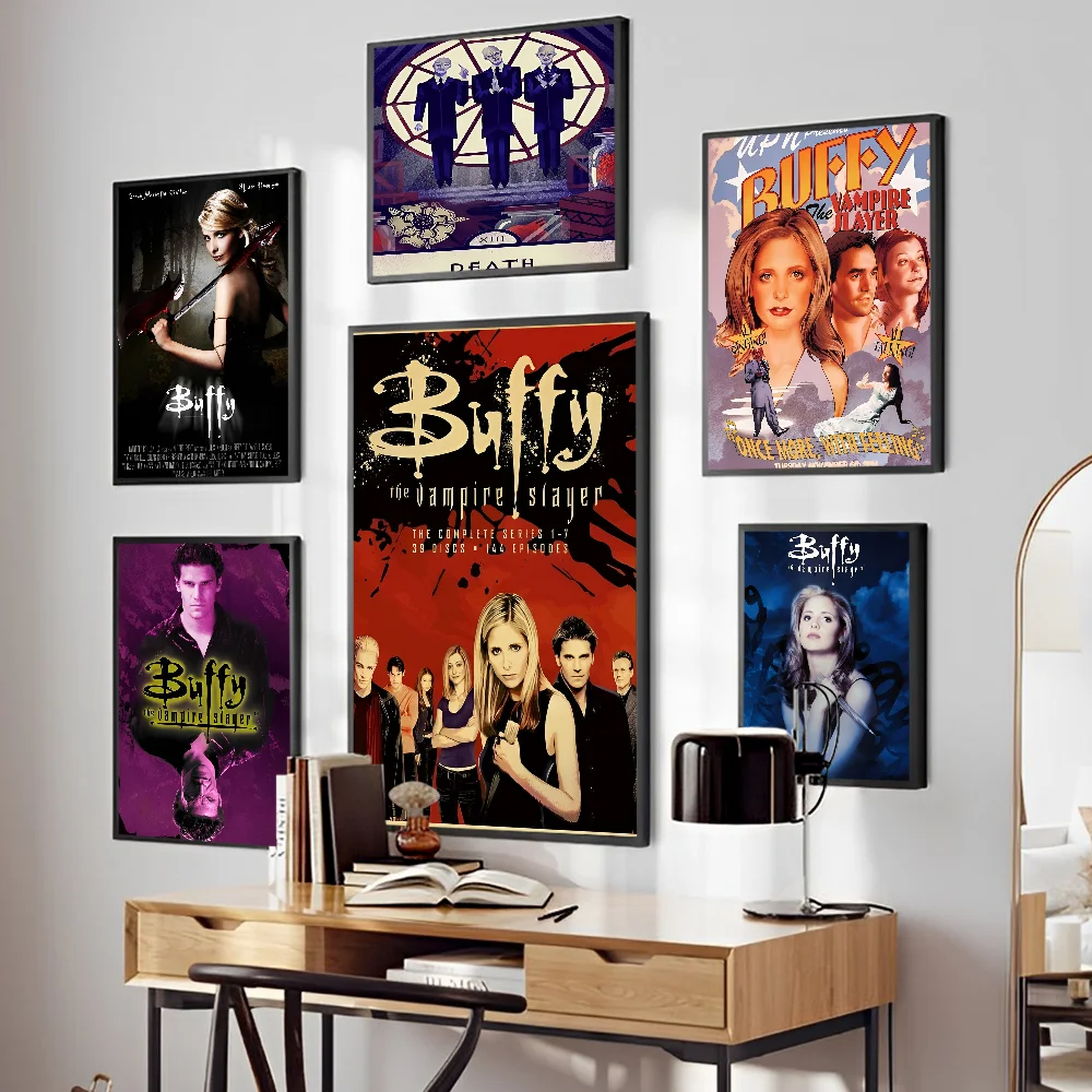 Buffy-the-Vampire-Slayer-Whitepaper-Poster-Waterproof-Paper-Sticker ...