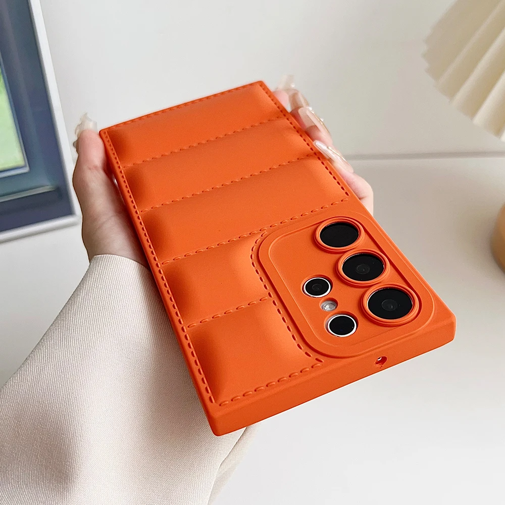 Fashion-Down-Jackets-pattern-silicone-phone-case-for-Samsung-Galaxy-S24 ...