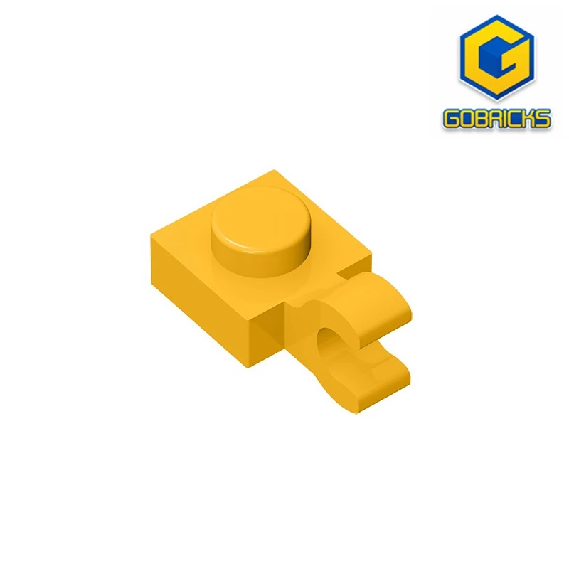 10pcs-gobricks-GDS-813-1x1-w-halter-vertikal-kompatibel-mit-lego-6019 ...
