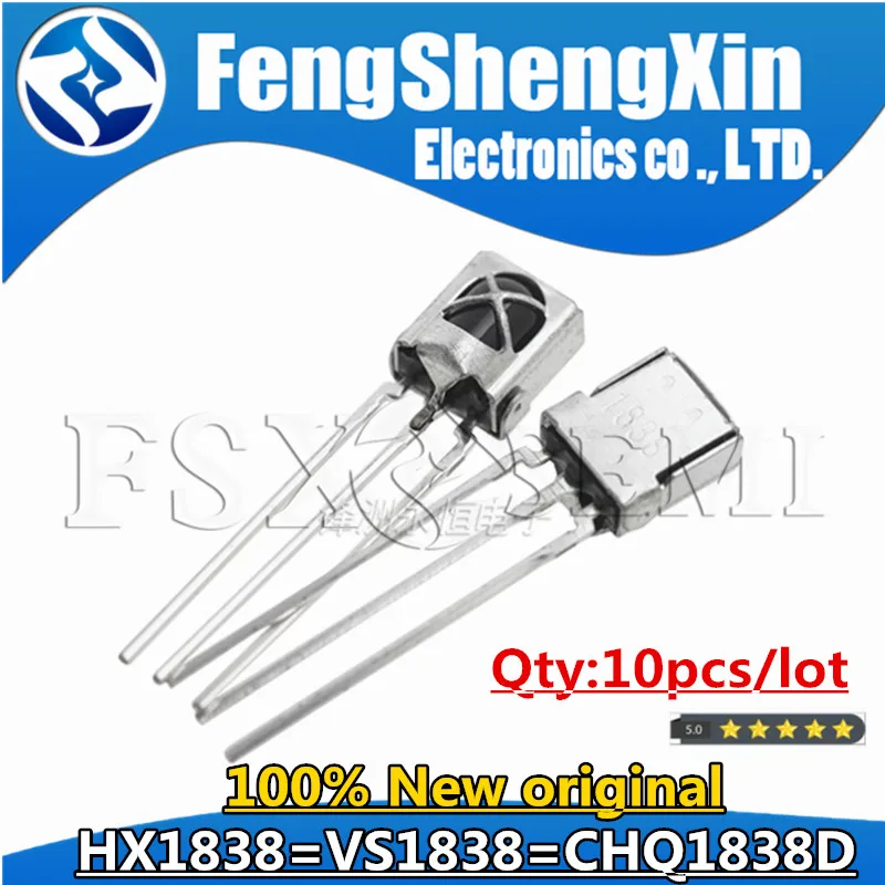 10pcs/lot New HX1838 VS1838 VS1838B TL1838 1838 CHQ1838D eneral ...