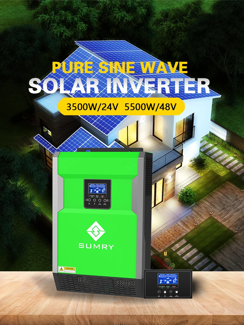Sumry Off Grid Solar Inverter 3300/5500W 50Hz/60Hz Off Grid Inverter ...