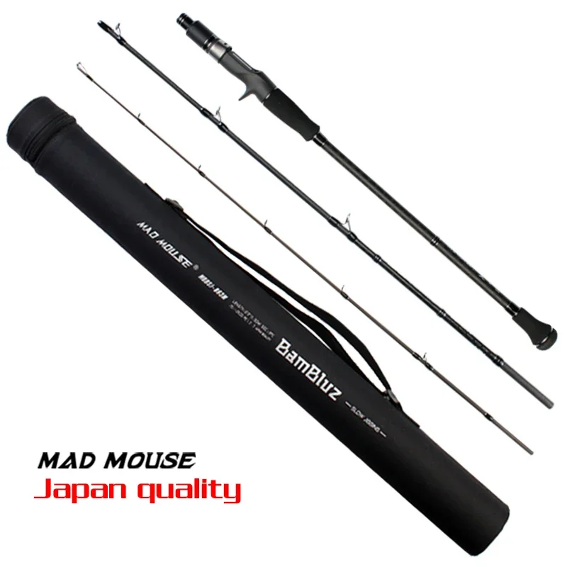 MADMOUSE-BamBluz-Full-Fuji-Parts-3-Section-Portable-Slow-Jigging-Rod-1 ...