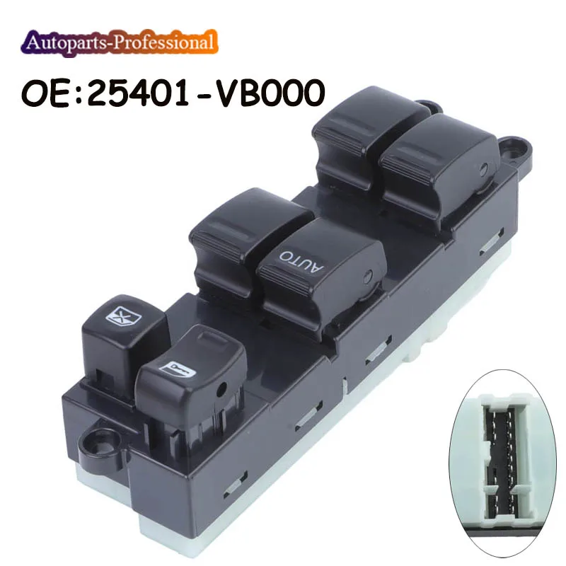 New-Power-Window-Lifter-Regulator-Master-Switch-25401VB000-25401-VB000 ...