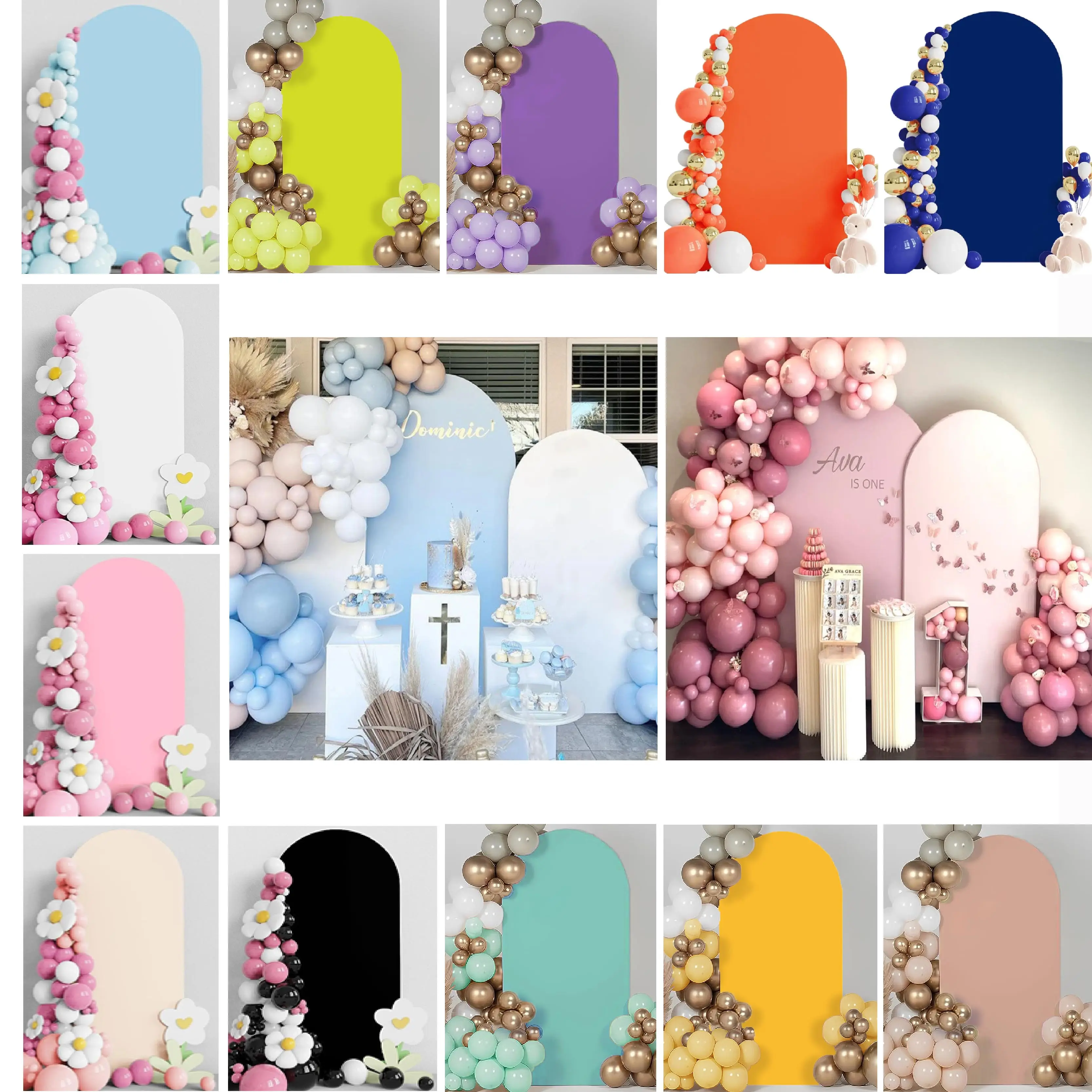 Arch-Backdrop-Cover-Spandex-Fabric-Solid-Color-Covers-for-Home ...