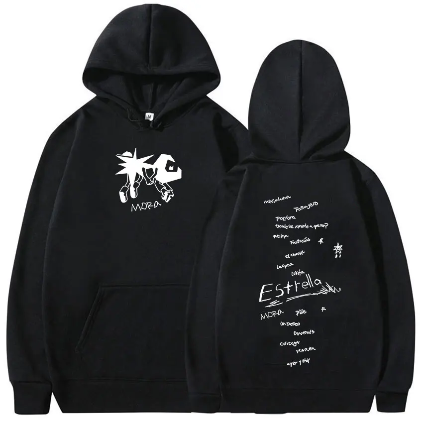 Rapper Mora Tour 2025 Print Hoodie Men Women Fans Clothing Fashion ...