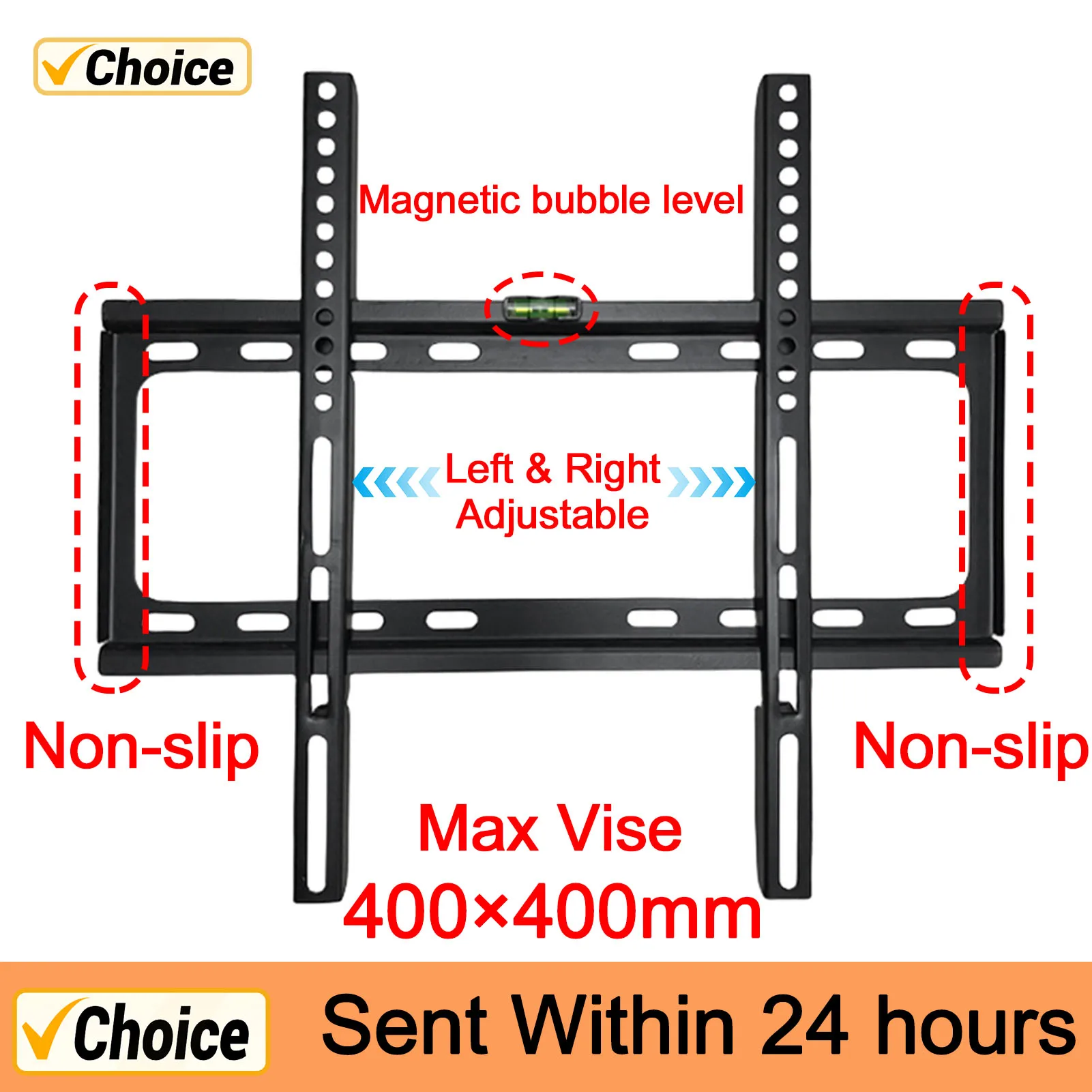 Universal-Fixed-Flat-Panel-TV-Frame-Strong-Loading-Capacity-TV-Wall ...