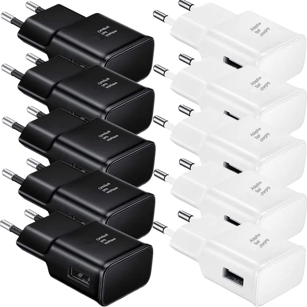 5/10pcs Fast Quick Charge QC3.0 Usb Wall Charger Eu US 5V 2A 9V 1.67A ...