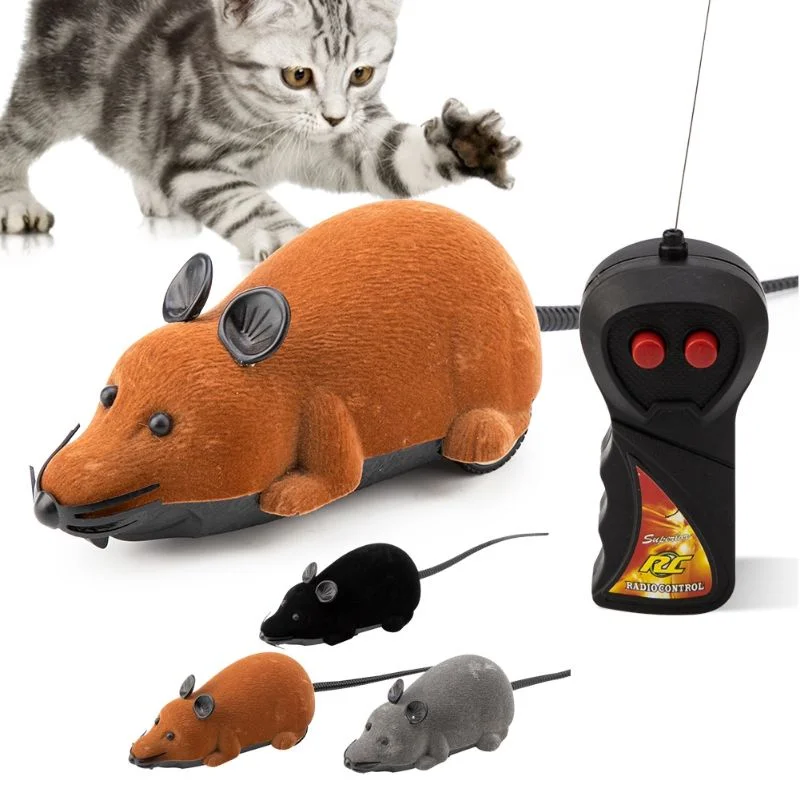 Wireless-Remote-Control-Toy-Mouse-Motion-Moving-Squeaky-Electronic ...