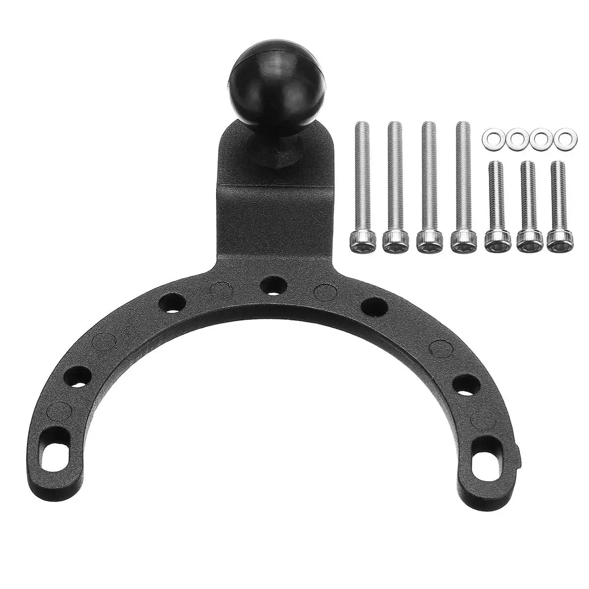 Motorcycle-Gas-Tank-Cap-Mount-Adjustable-GPS-Phone-Bracket-Holder-For ...