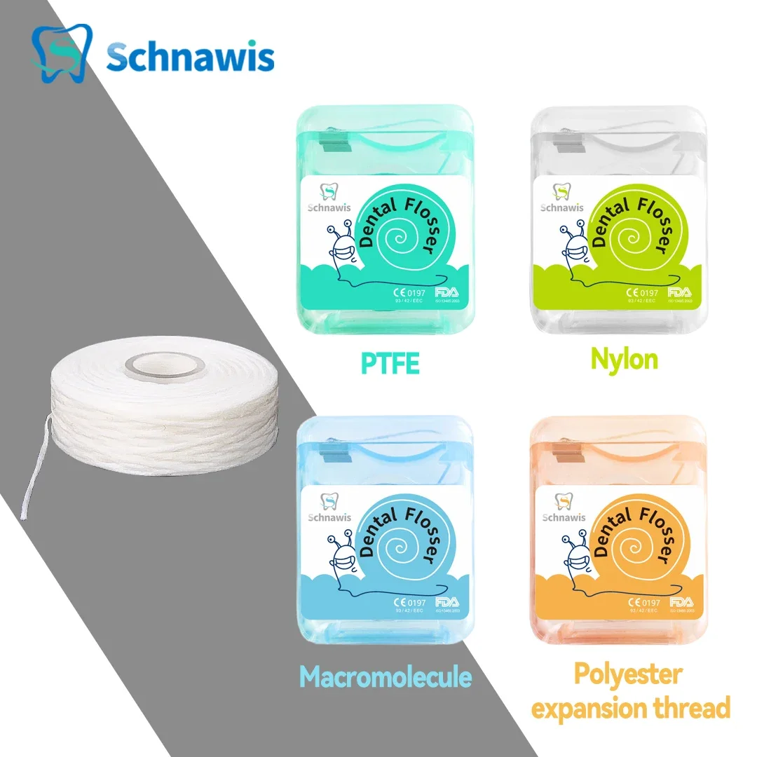 50M-Roll-Dental-Flosser-Built-in-Spool-Wax-Nylon-PTFE-Macromolecule ...