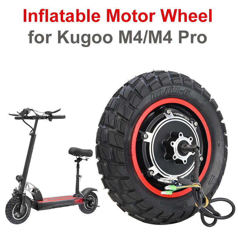 10'' Electric Scooter Hub Motor 48V 500W Brushless Dis Brake Hub Motor ...