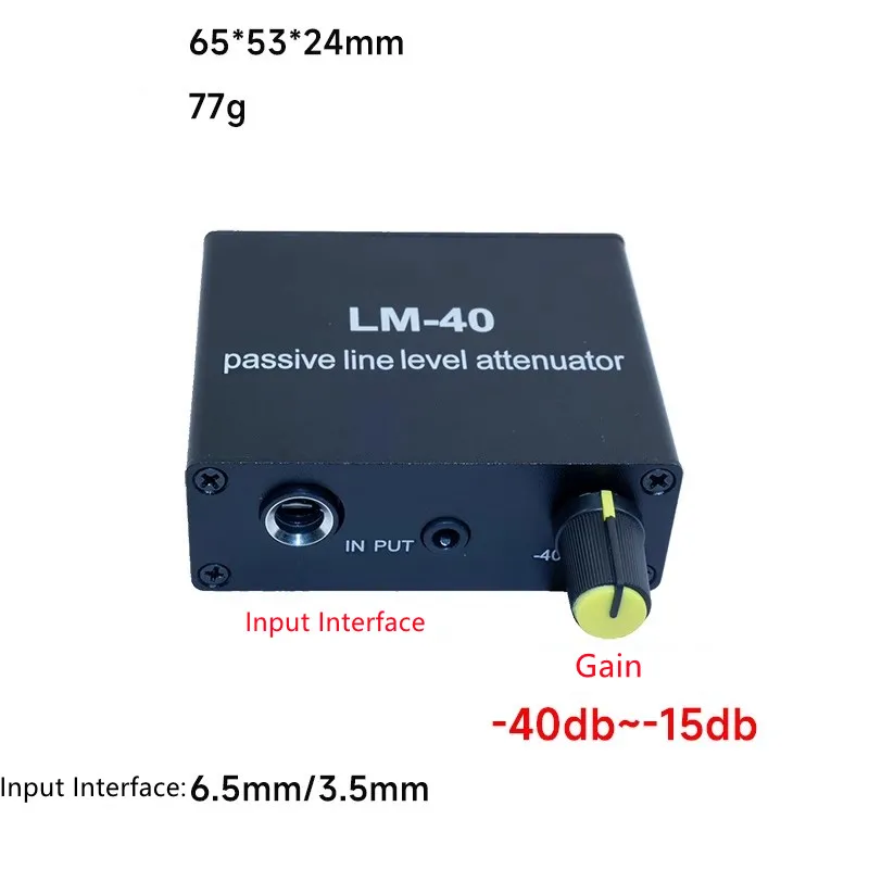 GHXAMP-Audio-Passive-Attenuator-Line-Output-Signal-Sound-Card-Speaker ...