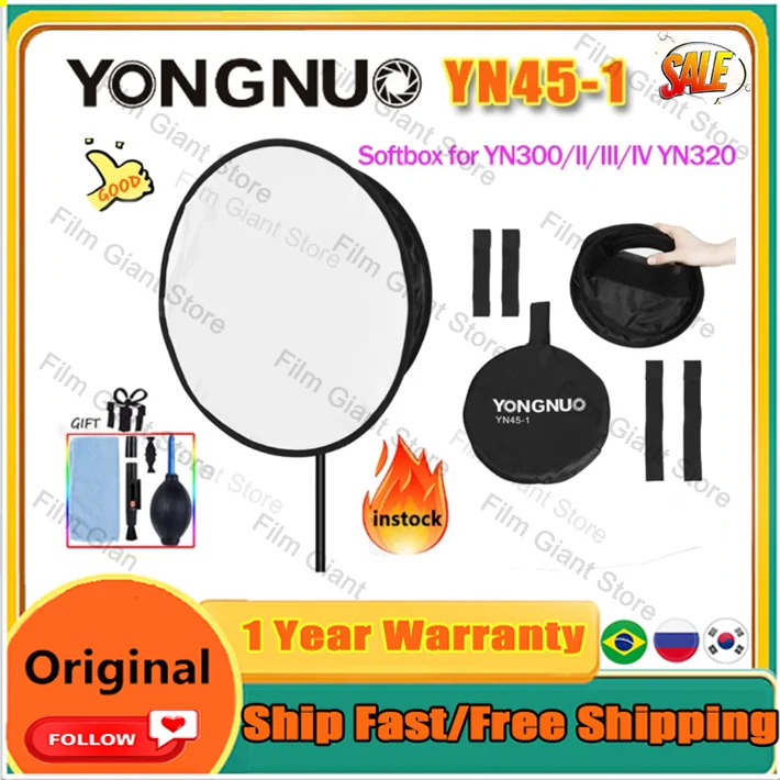 YONGNUO Softbox Diffuser for YONGNUO YN300 II YN300III YN300 IV YN320 ...