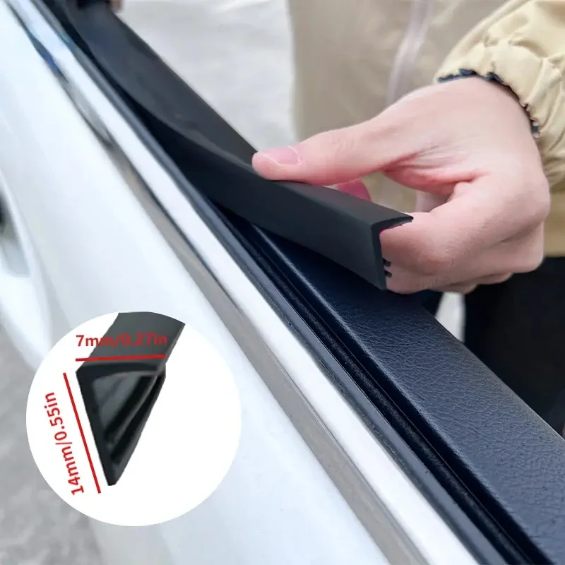 Car Window Seal Strip Auto Rubber Side Window Filler V Shape Sealing ...