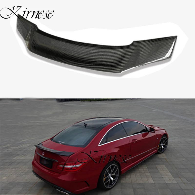 W207-C207-Carbon-Fiber-Trunk-Spoiler-R-Wing-For-Mercedes-E-Class-Coupe ...
