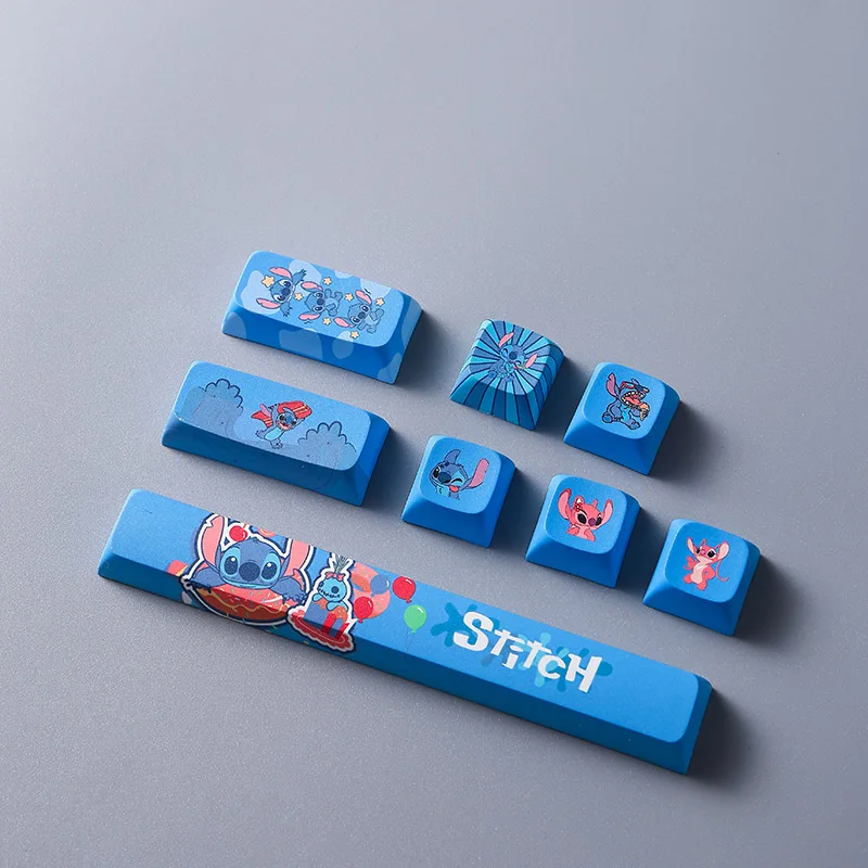 Disney-Anime-Stitch-Tema-bonito-Keycaps-personalizado-XDA-Altura-Add-on ...