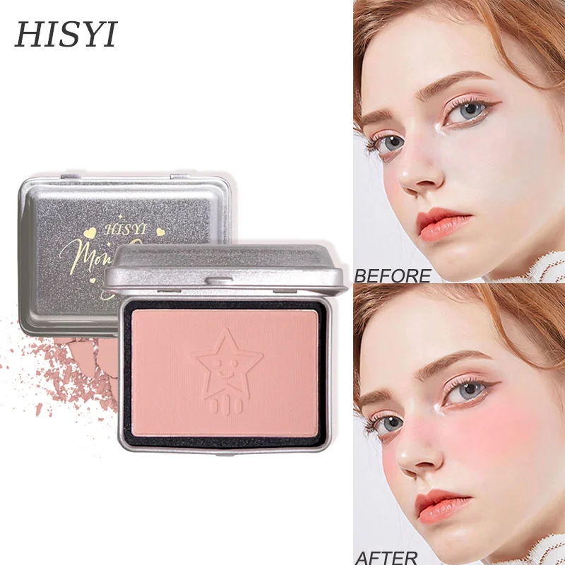 HISYI Aquatic clear monochrome blush, natural whitening, large capacity ...