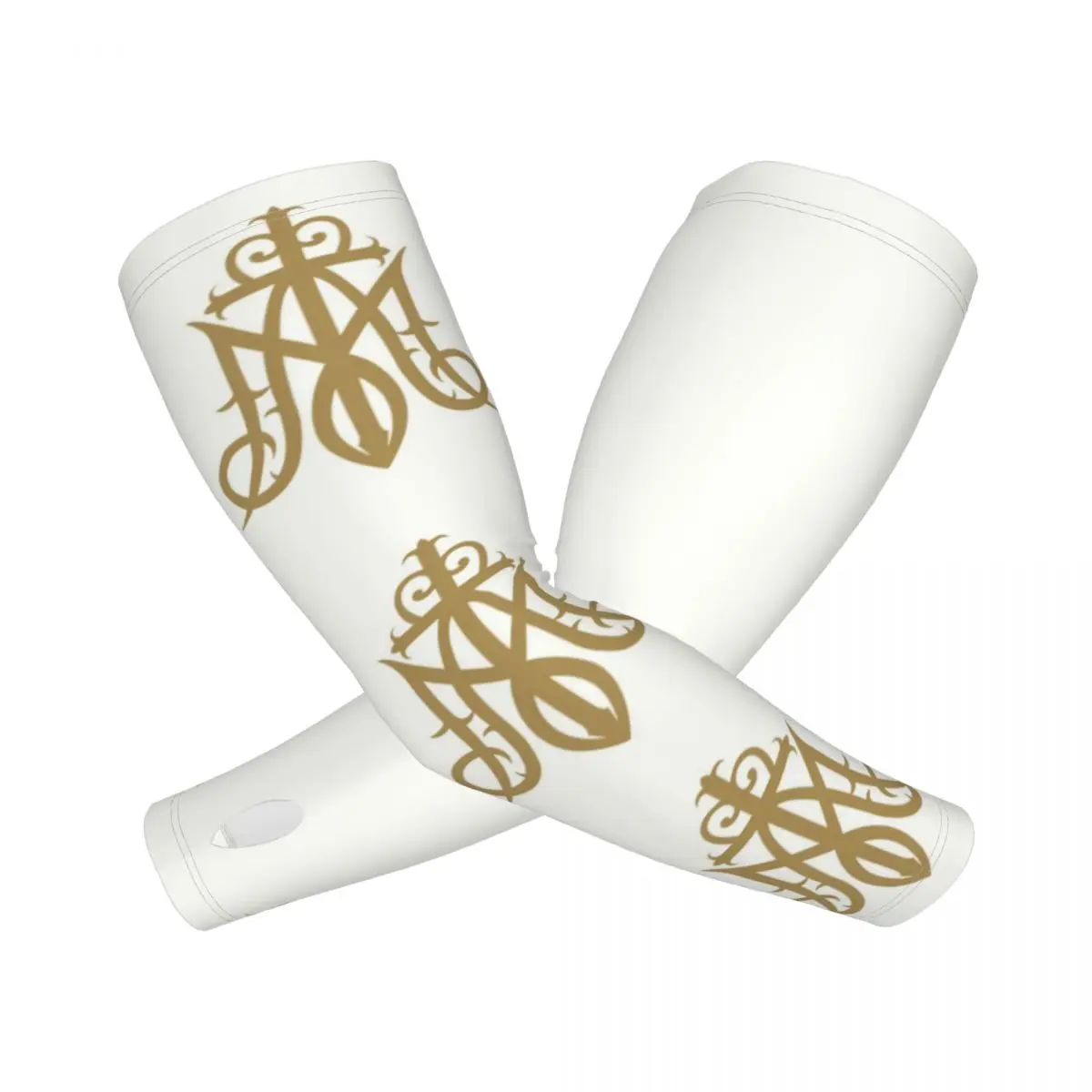 Monogram Ave Maria Tattoo