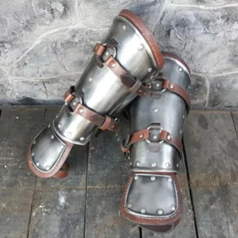 Leather Bracer Armor Medieval | Knight Armor Cosplay Costume - Long ...