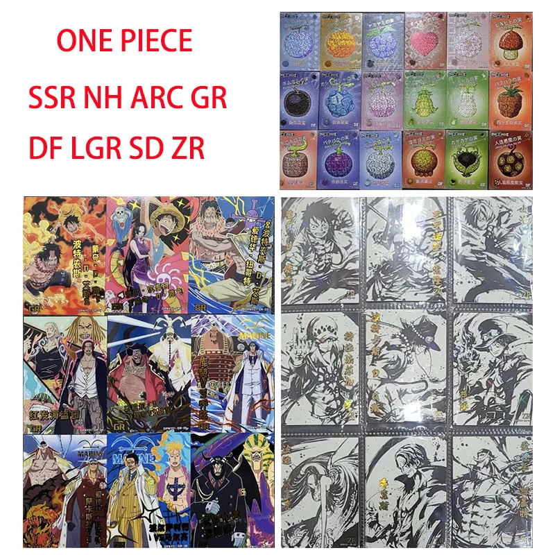 Anime-ONE-PIECE-Rare-SSR-NH-ARC-GR-DF-SD-ZR-tarjetas-Flash-refractivas ...
