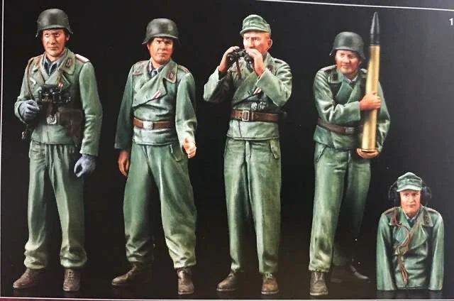 1-35-Resin-Soldier-Model-Kit-Scene-Layout-Anti-Tank-Gun-Assault ...