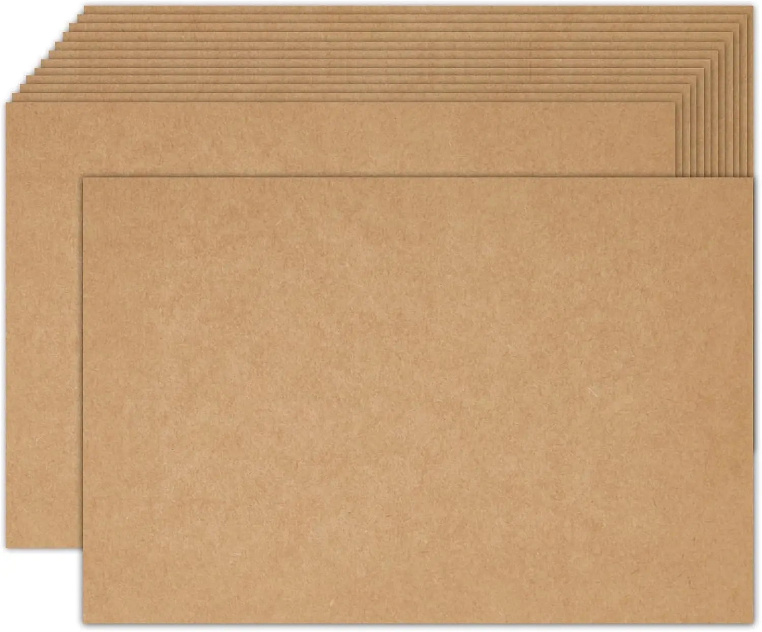 Size-A5-Thick-1-5mm-Brown-Kraft-Chipboard-Sheets-Cardstock-Blank ...