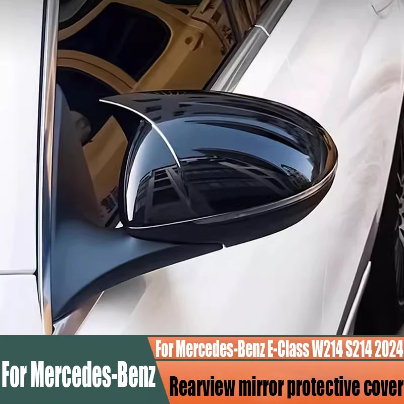 Cow-horn-rearview-mirror-cover-reverse-mirror-housing-protective-device ...