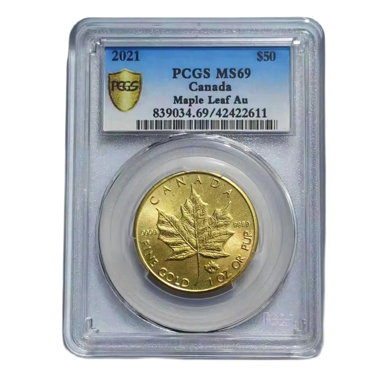 2021-Canada-Leaf-Coin-Rating-Coins-999-Plated-Gold-Tungsten-Non ...