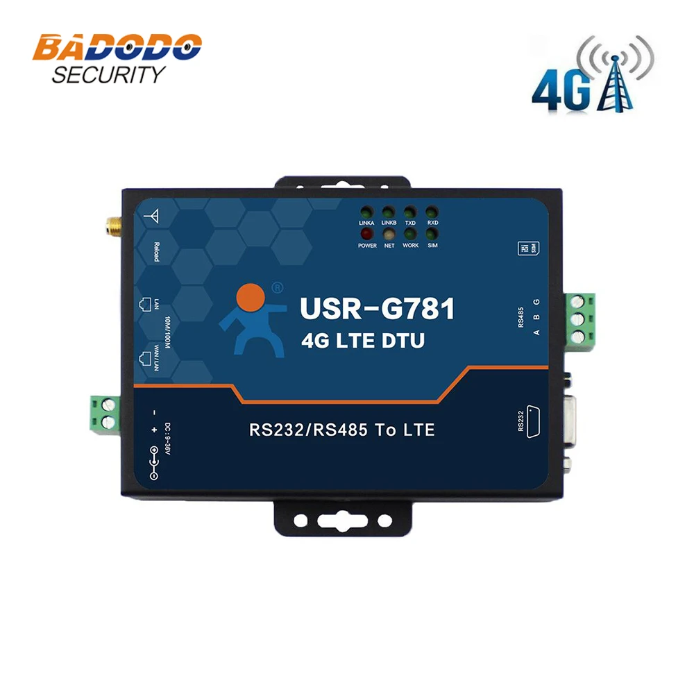 Industrial 4g Lte Modem Usr-g781 Serial Port Rs232 Rs485 To Ethernet ...