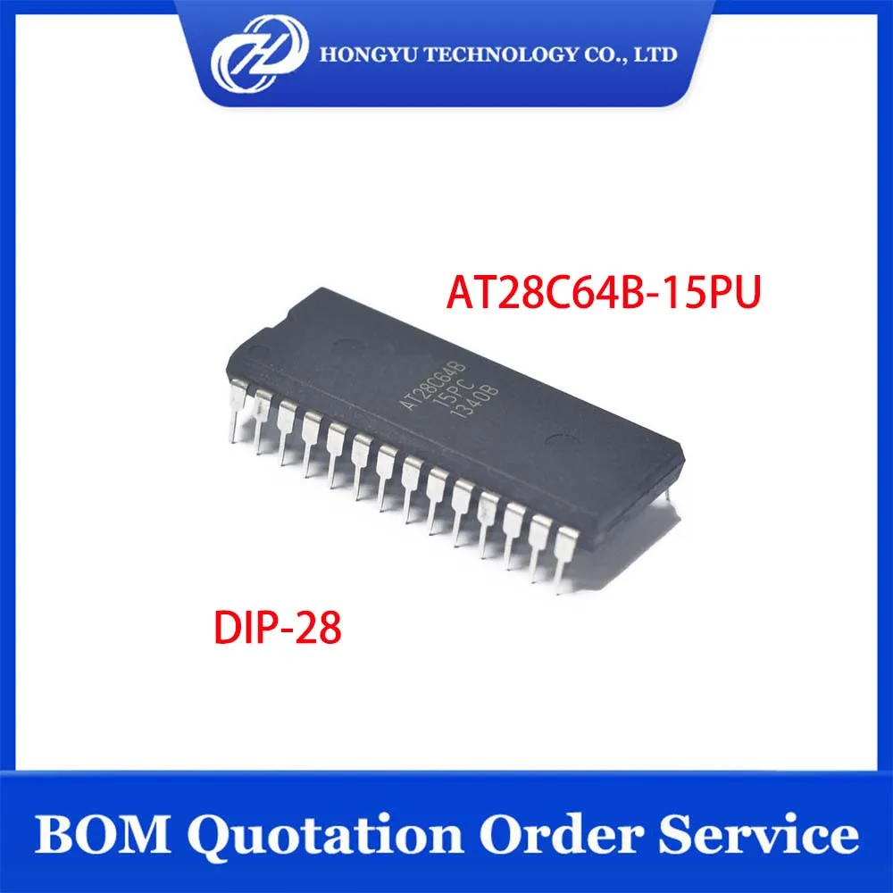 1-10-Pcs-AT28C64B-15PU-AT28C64B-15PC-AT28C64B-AT28C64-28C64-IC-EEPROM ...