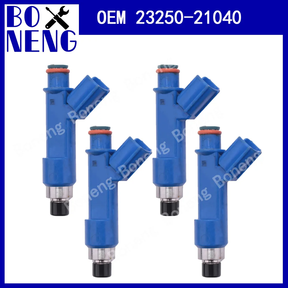 4Pcs/lot OEM 23250-21040 Car Fuel Injector Fit For Toyota Yaris 1.5L ...