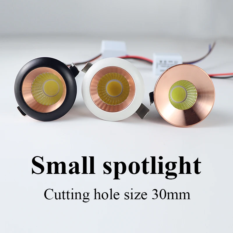 3W-Aluminum-Round-LED-Dimmable-Ceiling-Downlight-AC110V-220V-Recessed ...