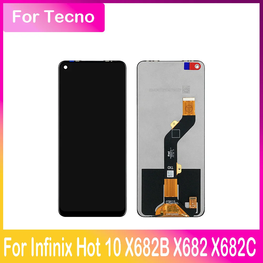 Original-LCD-For-Infinix-Hot-10-Display-Touch-Screen-Digitizer-Assembly ...