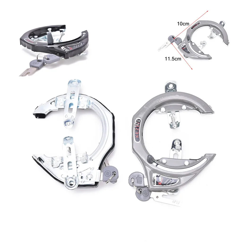 Bike Lock General Bicycle Horseshoe Claws Anti-theft Lock Share Bike ...