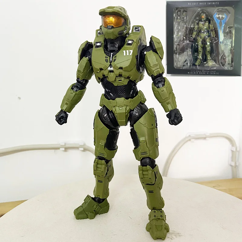 Halo Infinite Master Chief Mjolnir Mk Vi 1/12 Scale 17.5cm 6" Action ...