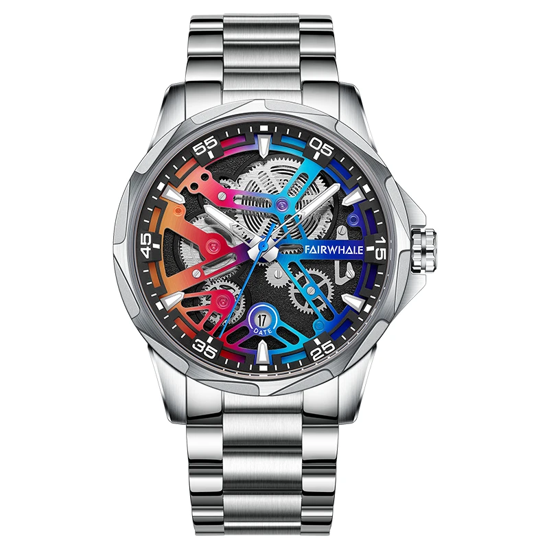 High-Quality-Automatic-Watch-for-Men-Luxury-Refined-Steel-Toubillon ...