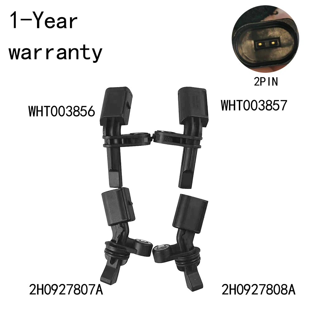 a-Set-ABS-Wheel-Speed-Sensor-WHT003857-WHT003856-2H0927807A-2H0927808A ...