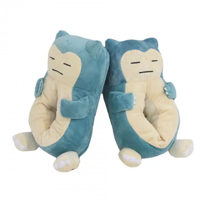 Winter Pokemon Slippers | Slippers Plush Snorlax | Pokemon Plush ...
