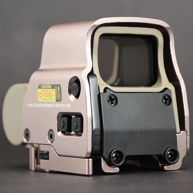 Tactical Hunting Airsoft Holographic Reflex 558 1x Red Dot Sight Optics ...