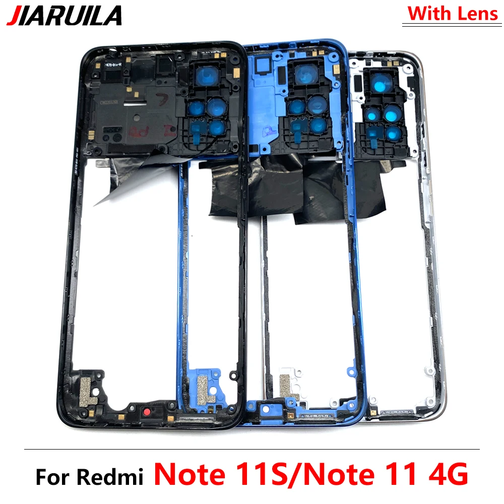 Housing-Middle-Frame-Bezel-replacement-parts-For-Xiaomi-Redmi-Note-11 ...