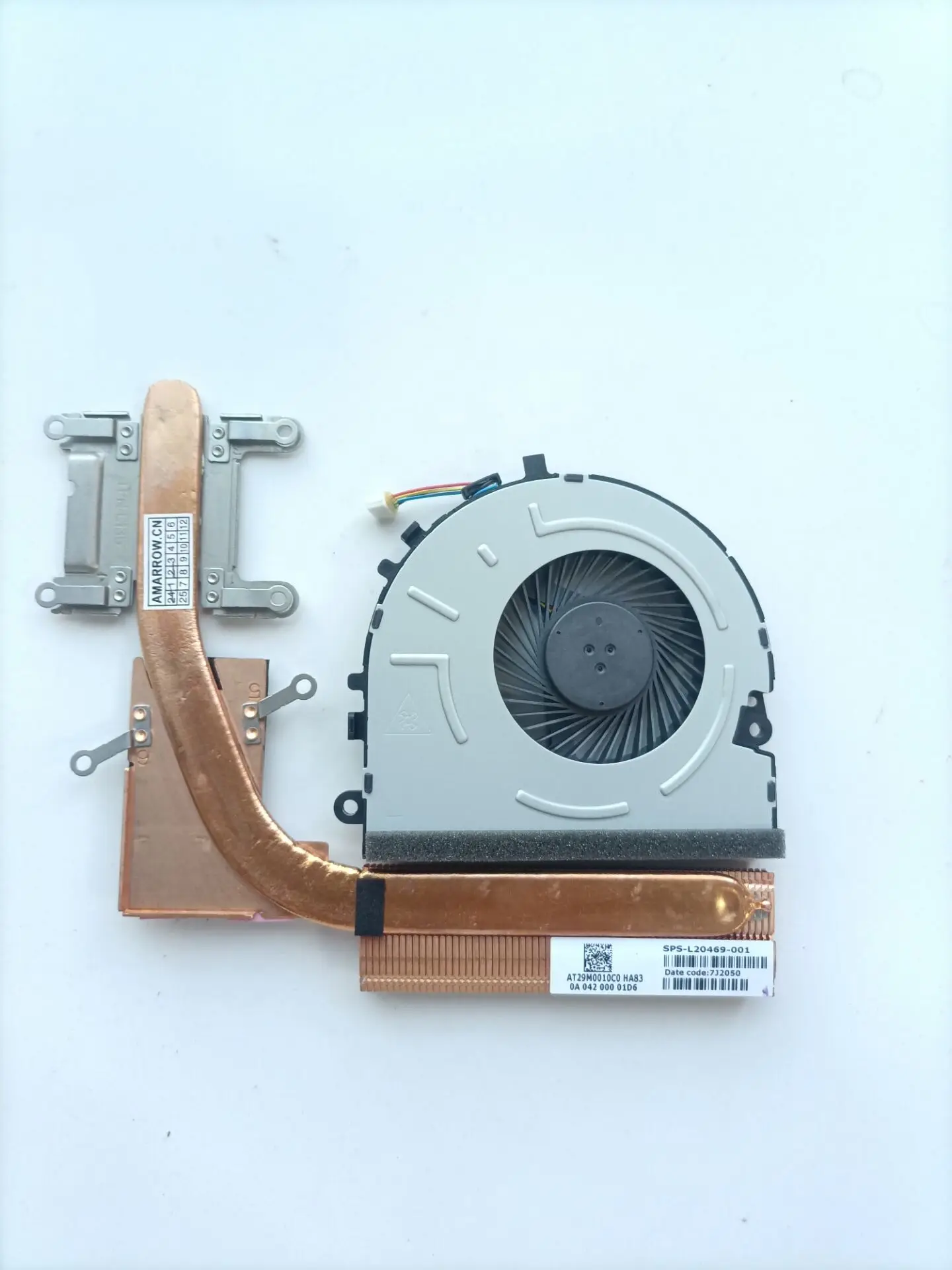 New-Original-Laptop-CPU-Cooler-Cooling-Heatsink-and-Fan-for-HP-15-DB-15 ...