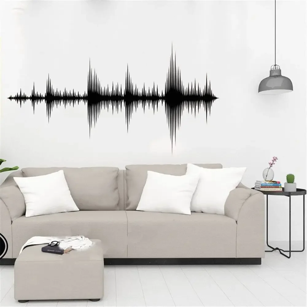 Fashion-Audio-Wave-Wall-Decal-Sound-Wave-Recording-Studio-Music ...