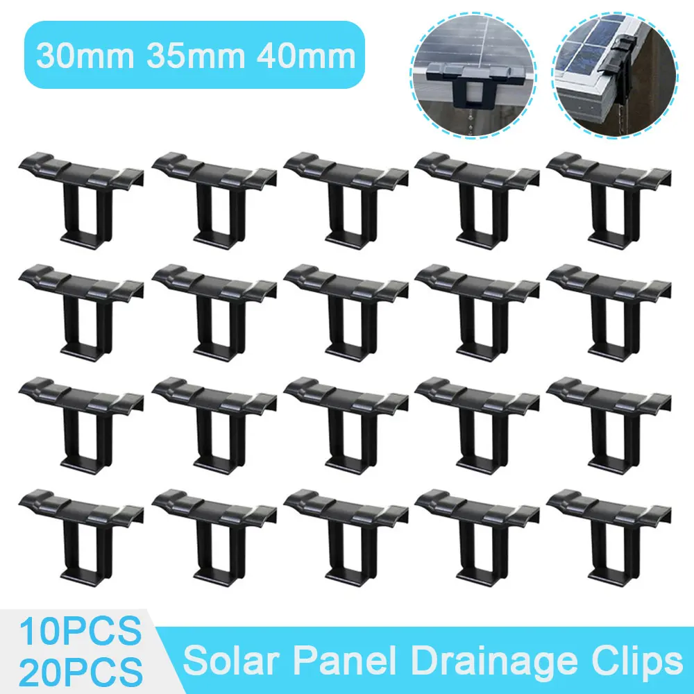 30-35-40mm-Solar-Panel-Drainage-Clips-Solar-Water-Drain-Diversion-Clip ...