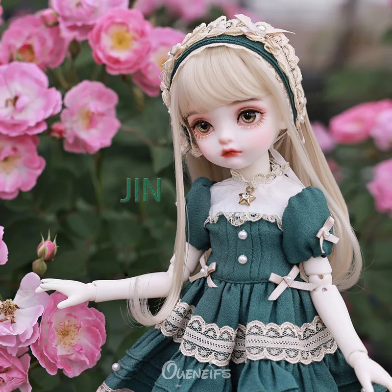 BJD Doll 1/6 Jin Young Girl Lovely Lolita Style Cuddly knuckle DZ Art ...