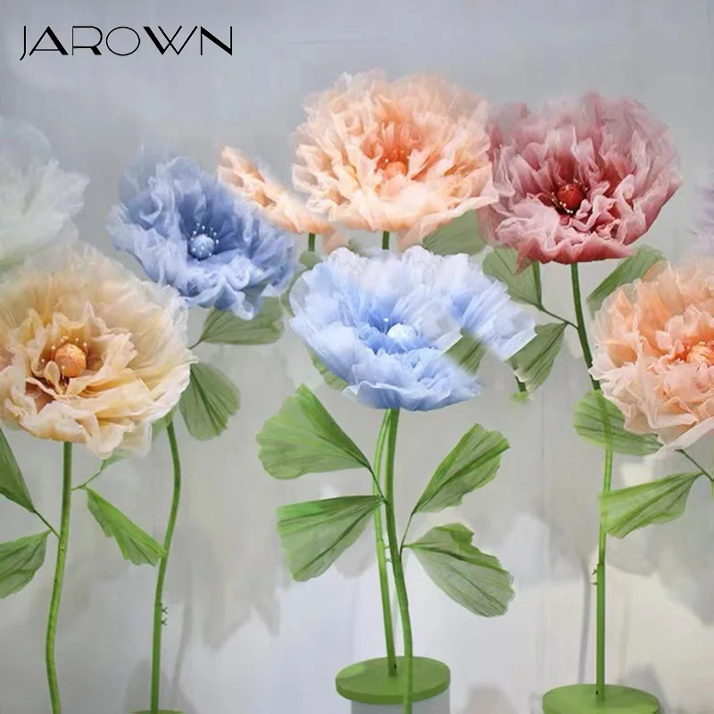 Wedding-Road-Lead-Artificial-Flower-Luxury-Silk-Automatic-Opening ...