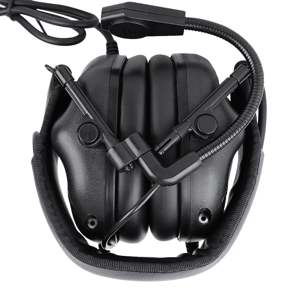 Electronic-Shooting-Earmuff-Headset-Talkie-Headphone-Phones-Tactics ...