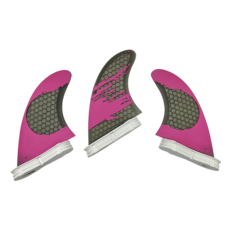 UPSURF-FCS2-Fins-G3-G5-G7-Surfboard-Purple-Carbon-with-Honeycomb-Fins-3 ...