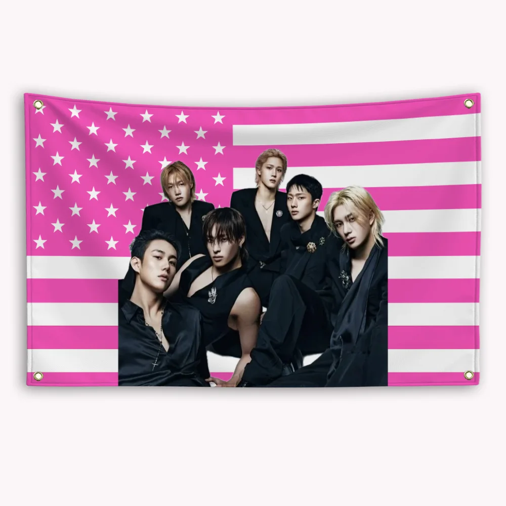 P1Harmony American Flag Banner Funny Flags for Bedrooms Outdoor Decors ...