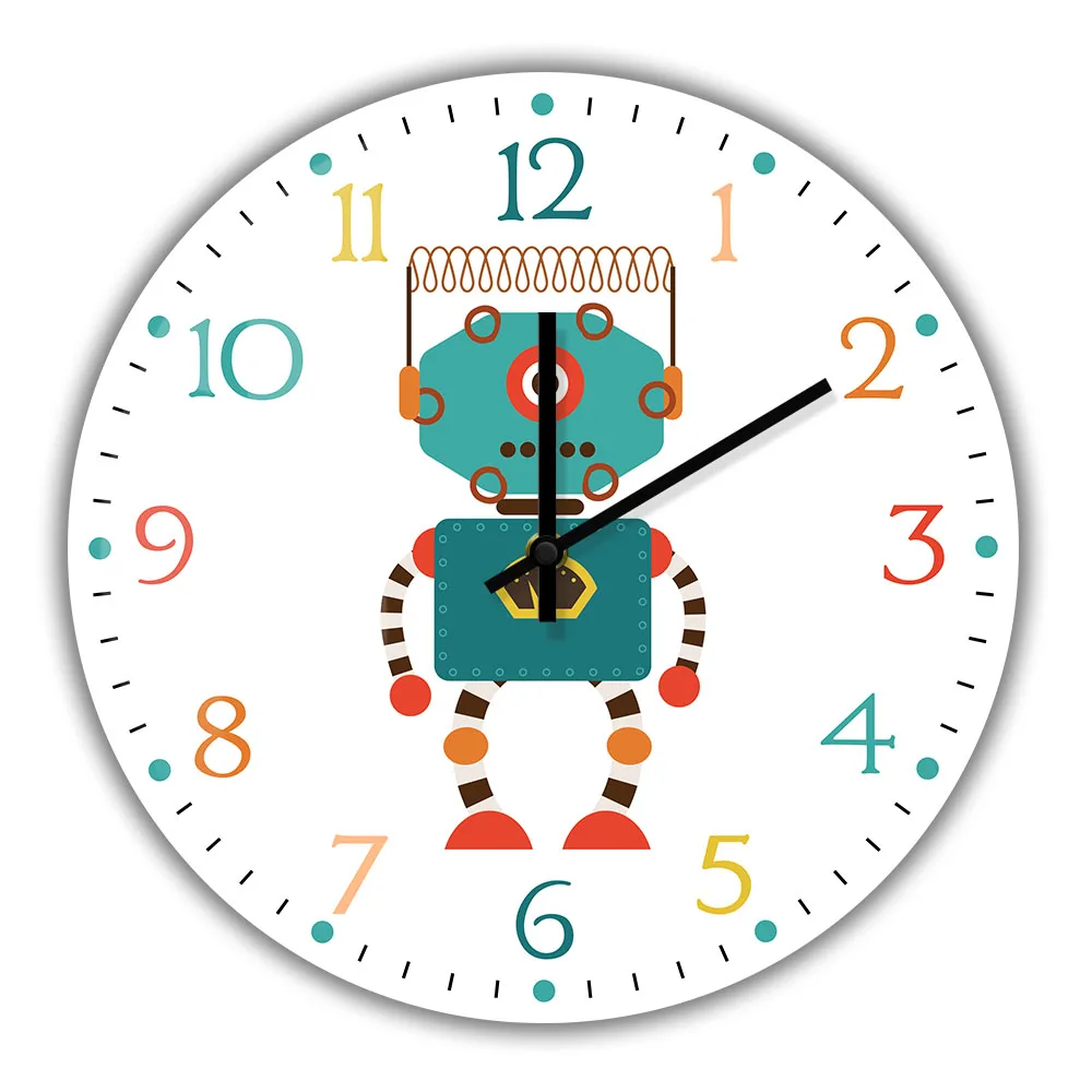 Wall Clock Designs For Kids