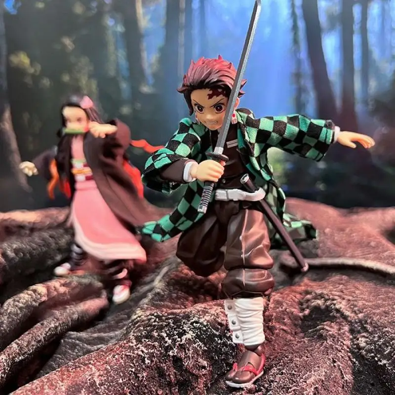 Demon Slayer de la serie Shf, abrigo de reproducción hecho a mano ...